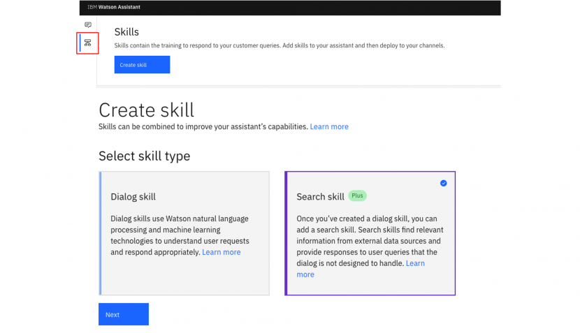 Watson Assistant Search Skill Felix Augenstein