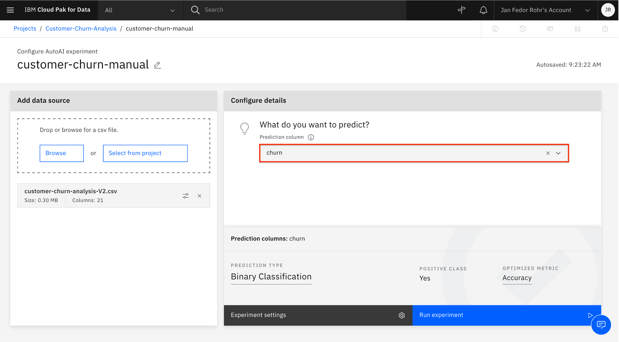 Build and evaluate machine learning models by using AutoAI in Watson Studio on Cloud Pak for ...