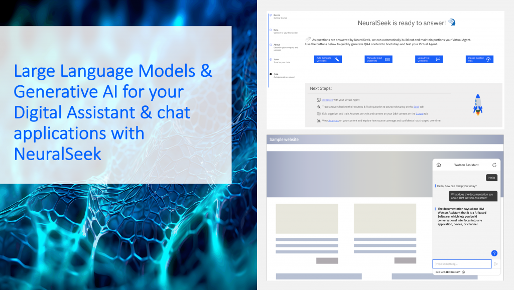 Large Language Models & Generative AI for your Digital Assistant & chat ...